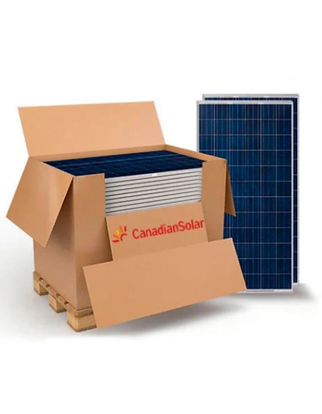 Buy Pallet (31 items) - Solar panel Canadian HiKu7 600W | Tienda Solar